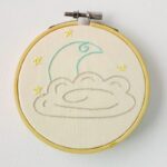 Space inspired hand embroidery patterns for beginners
