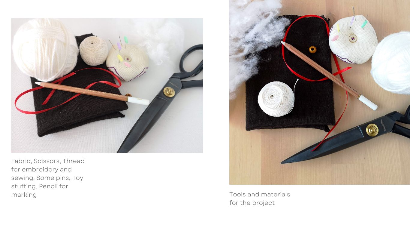 Handmade Christmas decorations. Tutorial + free pattern download