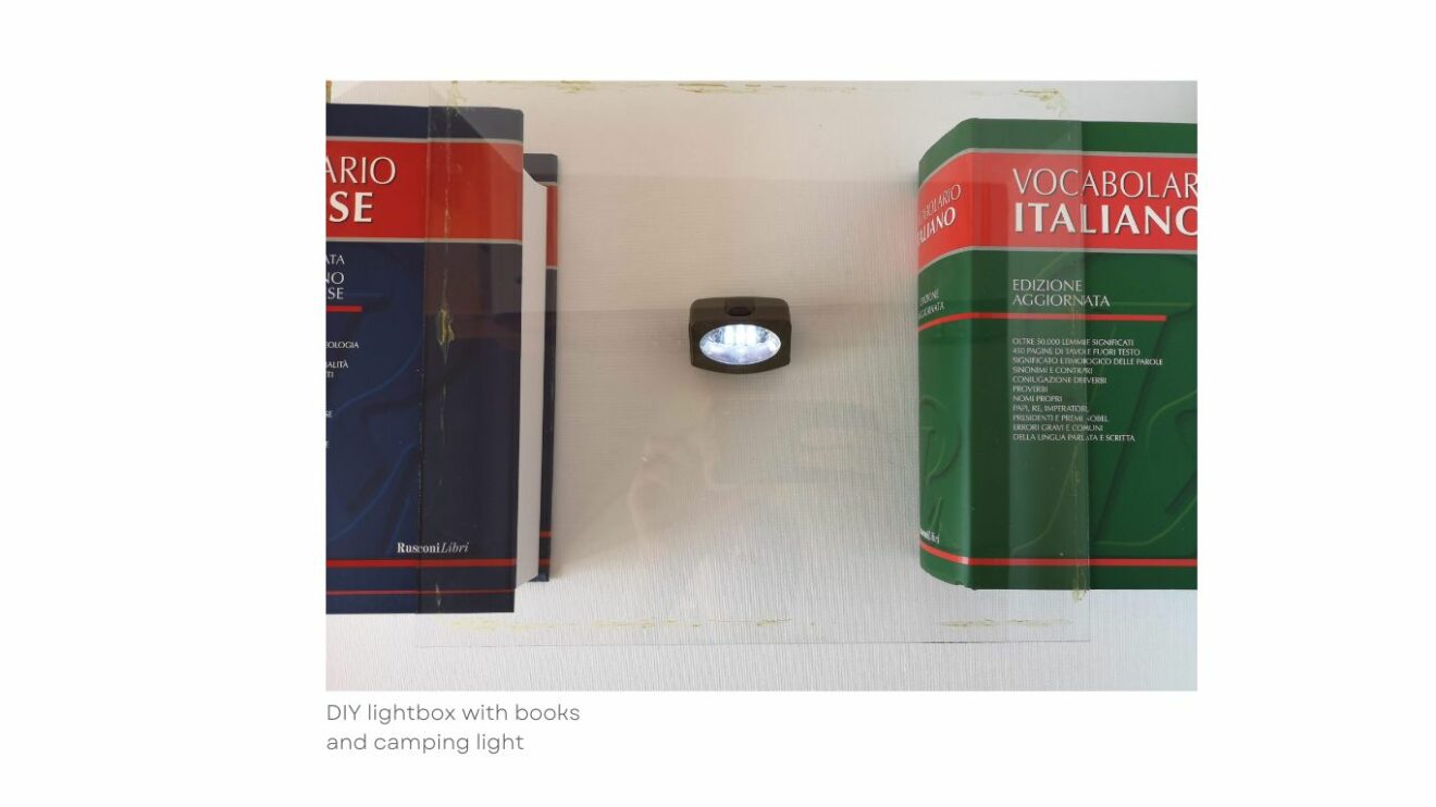 Hand Embroidery Pattern transfer with lightbox method