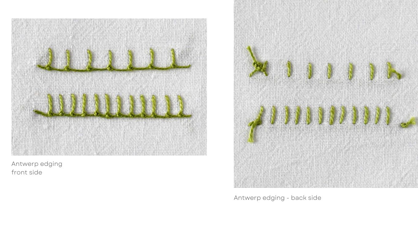 Antwerp edging - Practical Embroidery online school
