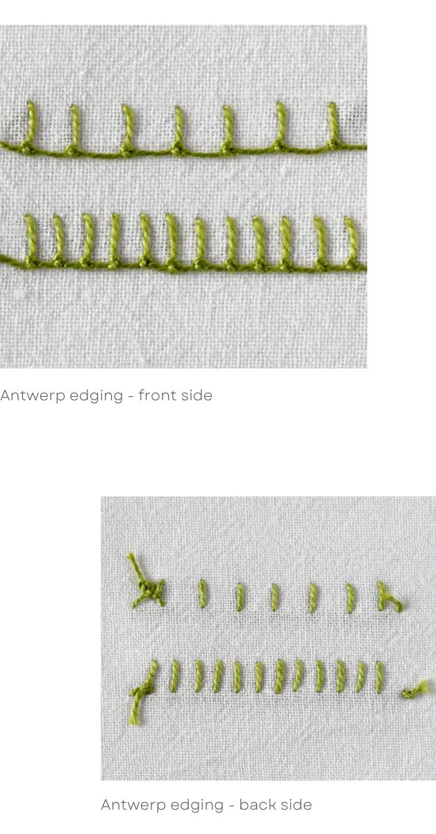 Antwerp edging - Practical Embroidery online school
