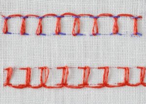 Running stitch and its variations - hand embroidery stitches