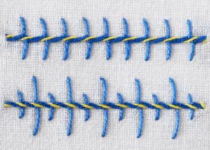 Blanket stitch variations guide: Library of Hand Embroidery Stitches