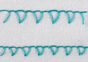 Blanket stitch variations guide: Library of Hand Embroidery Stitches
