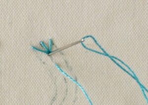 Fern stitch Hand Embroidery: Library of Hand Embroidery Stitches