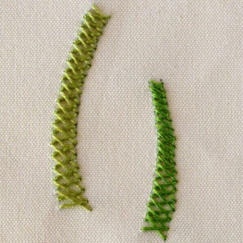 Visual Dictionary of Hand embroidery stitches