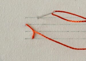 Cretan Stitch : Library of hand embroidery stitches