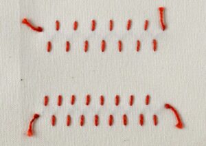 Cretan Stitch : Library of hand embroidery stitches