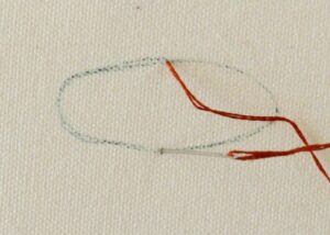 Surface Satin Stitch : Library of Embroidery Stitches
