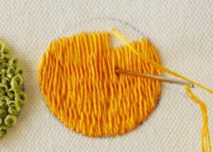 Long and Short Stitch for Round Shapes - Sphere and a Circle
