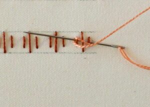 Butterfly Chain Stitch : Library of hand embroidery stitches