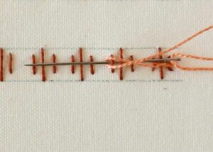 Butterfly Chain Stitch : Library of hand embroidery stitches
