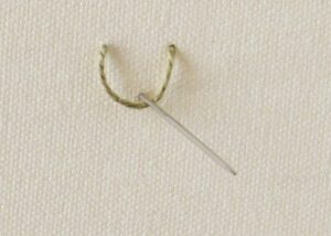 Bulls Head Stitch : Library of hand embroidery stitches
