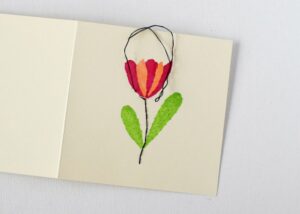 How to make hand embroidered cards: Tutorial + Free PDF Pattern