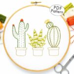 Botanical Embroidery Patterns: Nature-Inspired Stitching