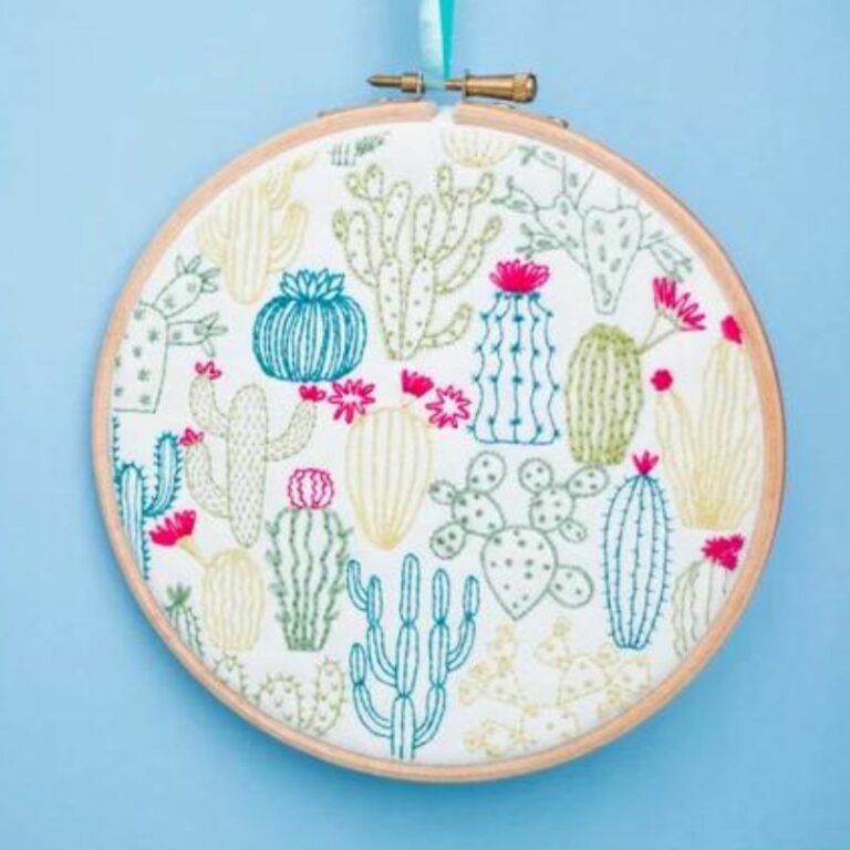 Botanical Embroidery Patterns: Nature-Inspired Stitching
