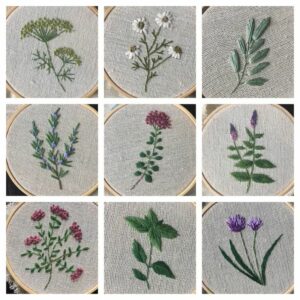 Botanical Embroidery Patterns: Nature-Inspired Stitching