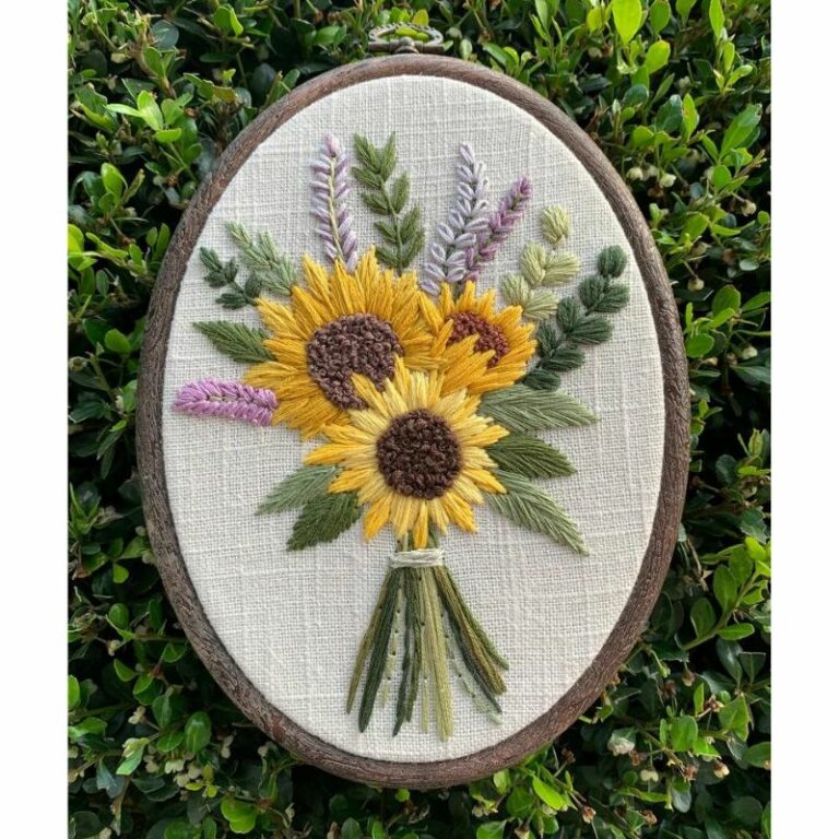 Botanical Embroidery Patterns: Nature-Inspired Stitching