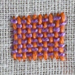 Weave Stitch: Library of hand embroidery stitches