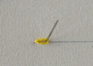 Detached Chain Stitch: Library of hand embroidery stitches