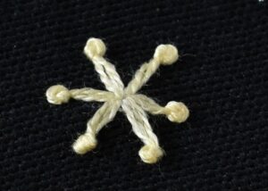 How to Embroider Stars: Hand Embroidery Stitches + Free Sampler