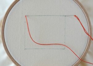 Burden Stitch: Library of hand embroidery stitches