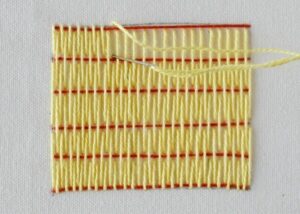 Burden Stitch: Library of hand embroidery stitches