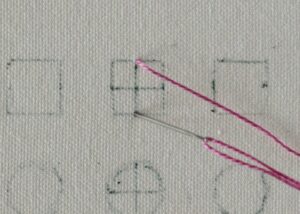 Rhodes Stitch: Library of hand embroidery stitches