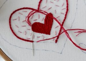 How to Embroider Hearts: 13 Ways to Stitch a Heart