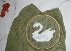 Duplicate Stitch Embroidery Tutorial: Embroider Your Swarn!
