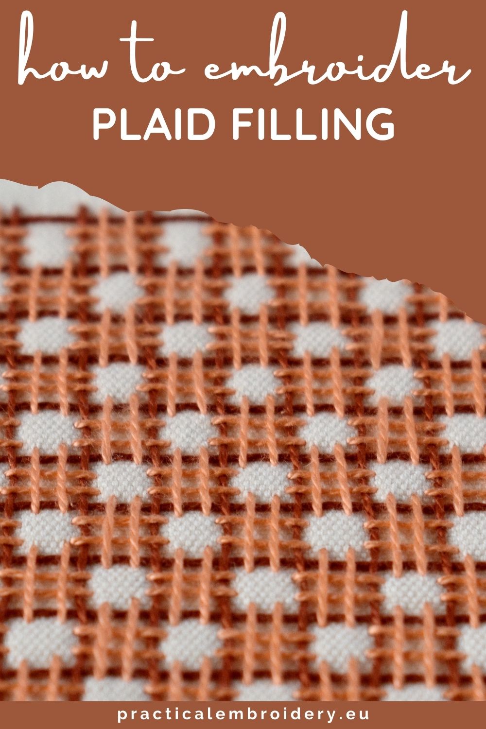 Plaid Filling: Library of hand embroidery stitches