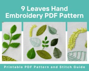 Free hand embroidery PDF patterns - Embroidery resource library