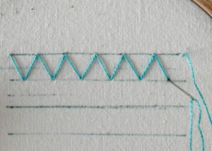 Arrowhead Stitch