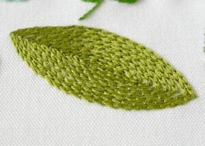 Embroider Leaves in 9 ways, with Free Pattern and Tutorial