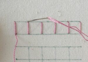 Bosnian Stitch: Library of hand embroidery stitches