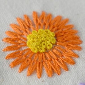 Beginner Flower Embroidery: Tutorial & Free PDF Download