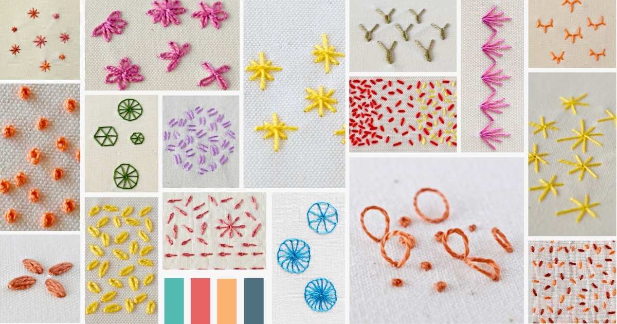 Powdered Filling Stitches